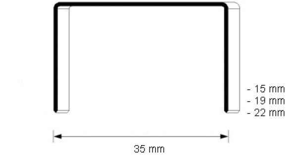A - Staple, different lengths